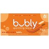 Bubly Orange Cream Sparkling Water - 8pk/12 Fl Oz Cans : Target