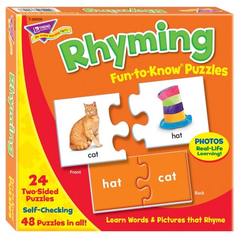 Trend Rhyming Fun-to-know Puzzles : Target