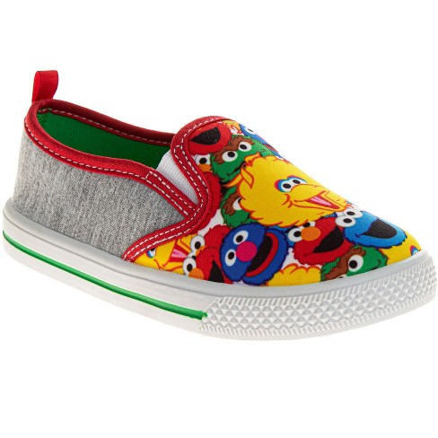 Sesame Street Kids All Your Friends Canvas Sneakers (toddler/little ...