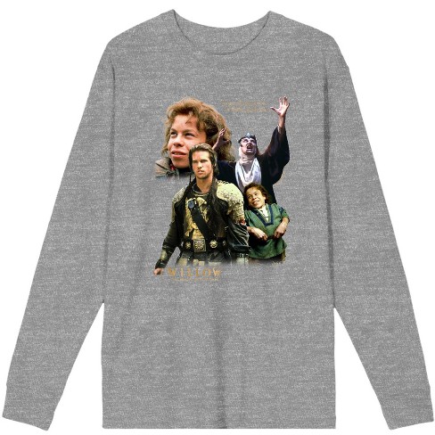 Willow The Magic Lies Within Poster Art Adult Heather Gray Crew Neck ...