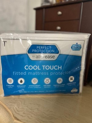 Allerease Queen Perfect Protection Cool Touch Waterproof Machine Washable Fitted Mattress ...