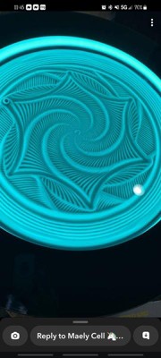 Homedics 16'' Drift Meditation Sand Table - Cream : Target