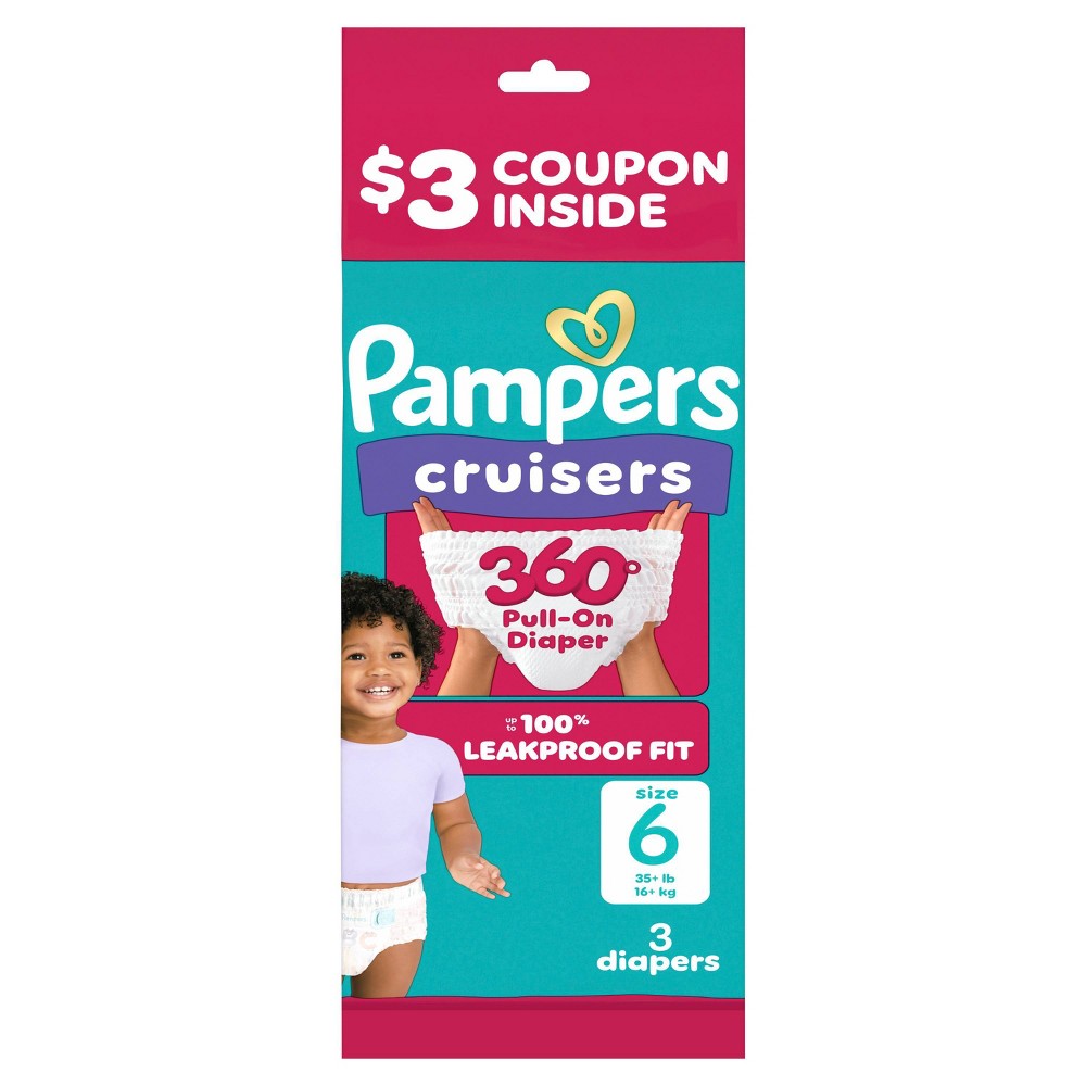 UPC 030772205075 - Pampers Cruisers 360 Trial Pack Disposable Diapers ...
