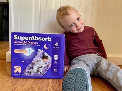 Disposable Overnight Diapers Giant Pack - Size 5 - 50ct - Up & Up™ : Target