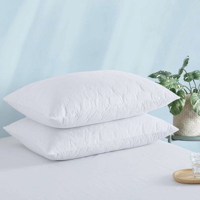 Peace Nest Goose Feather Bed Pillows 2 Pack, Standard/queen : Target