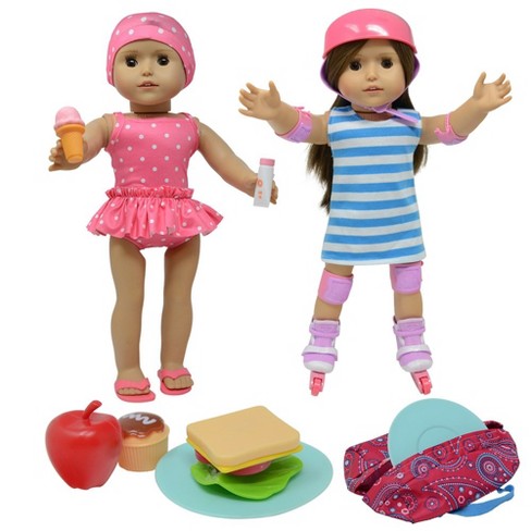 The New York Doll Collection 18 Inch Doll Summer Set : Target