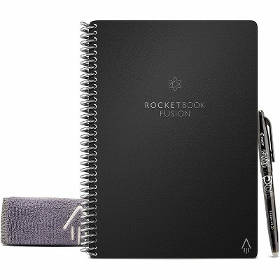 Fusion Smart Reusable Notebook 7 Page Styles 42 Pages 6"x8.8" Executive ...