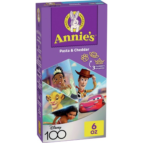 Annie's Disney 100 Shapes Cheddar Mac And Cheese - 6oz : Target