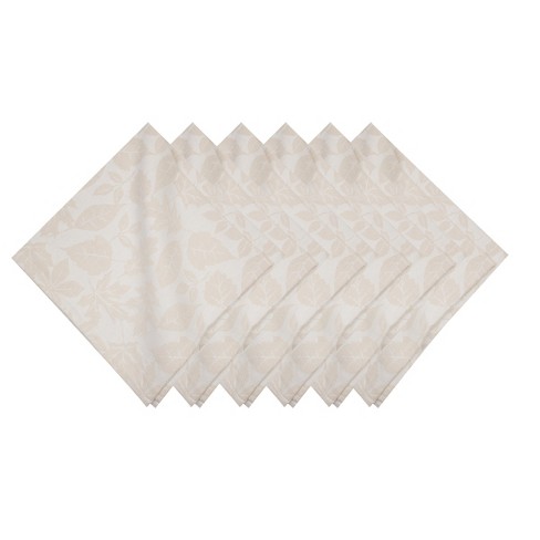 C&f Home Warm Harvest Leaves Napkin S/6 : Target