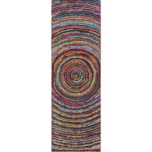 Nantucket Nan315 Hand Tufted Runner Rug - Multi - 2'3"x11' - Safavieh ...