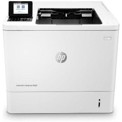 Hp Inc. Laserjet Enterprise M607n Laser Printer, Black And White Mobile ...