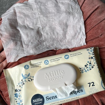 Millie Moon Sensitive Wipes Jumbo Box - 648ct : Target