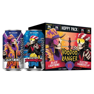 Voodoo Ranger Hoppy Variety Pack Beer - 12pk/12 Fl Oz Cans : Target