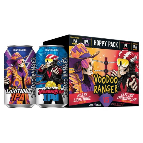 Voodoo Ranger Hoppy Variety Pack Beer - 12pk/12 Fl Oz Cans : Target