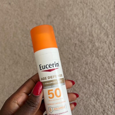 Eucerin Age Defense Face Sunscreen Lotion - Spf 50 - 2.5 Fl Oz : Target