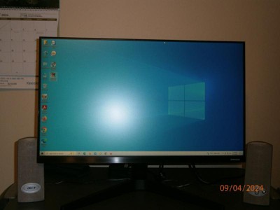 Samsung 24" Fhd Ips Computer Monitor, Amd Freesync, Hdmi & Vga (t350 ...