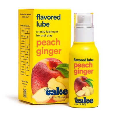 Hello Cake Peach Ginger Flavored Personal Lubricant - 1.7 Fl Oz : Target