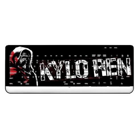 Keyscaper Star Wars Kylo Ren Ransom Wireless Usb Keyboard : Target