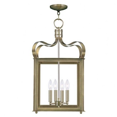Livex Lighting Garfield 3 - Light Pendant in Brushed Nickel : Target