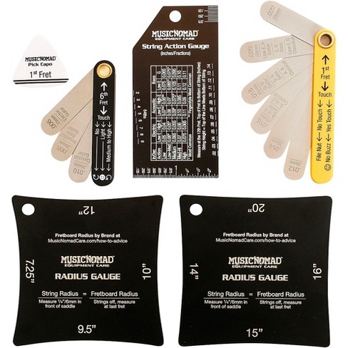 Music Nomad Precision Setup Gauge Set, 6-piece : Target