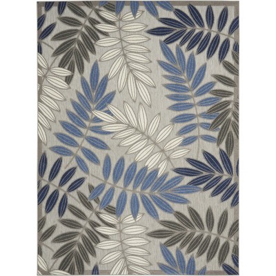 Nourison Aloha Tropical Palm Outdoor Rug : Target