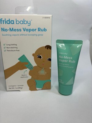 Frida Baby No-mess Vapor Rub For Chest, Neck, And Back - Soothing ...