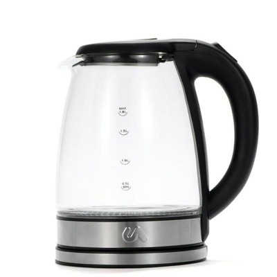 Electric Tea Kettle - 1.8l Glass & Stainless Steel Electric Tea Kettle ...