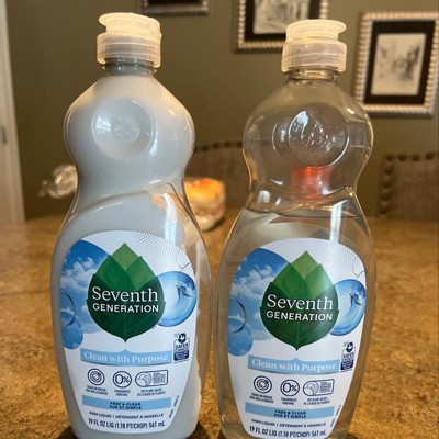 Seventh Generation Free & Clear Liquid Dish Soap - 50 Fl Oz : Target