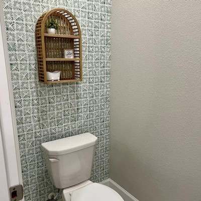 Block Print Tile Wallpaper Sage - Threshold™ : Target