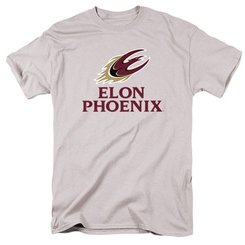 Campus Lab Elon University Official Phoenix Logo Adult T Shirt,silver ...