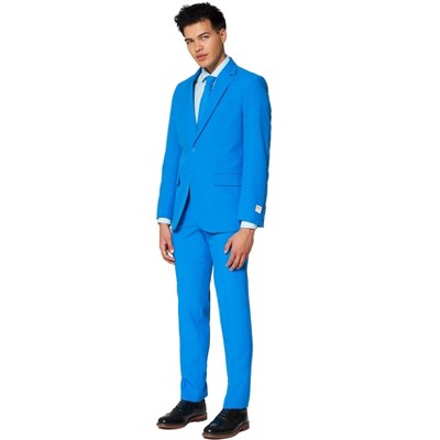 Opposuits Men's Solid Color Suits - Blue Steel - Blue - Size Us 50 : Target