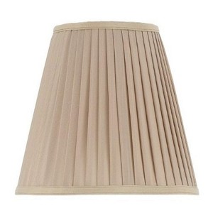 Cal Lighting Round Pleated Softback Fabric Shade : Target