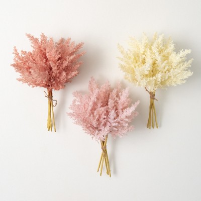 Sullivans Artificial 13" Faux Preserved Plume Bushes - Set Of 3 : Target