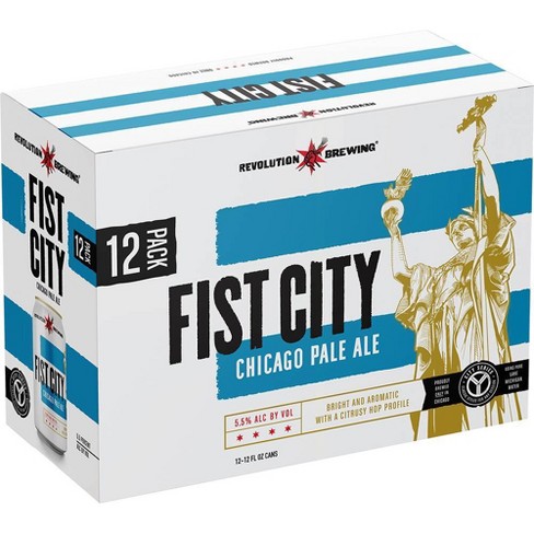 Revolution Fist City Chicago Pale Ale Beer - 12pk/12 Fl Oz Cans : Target