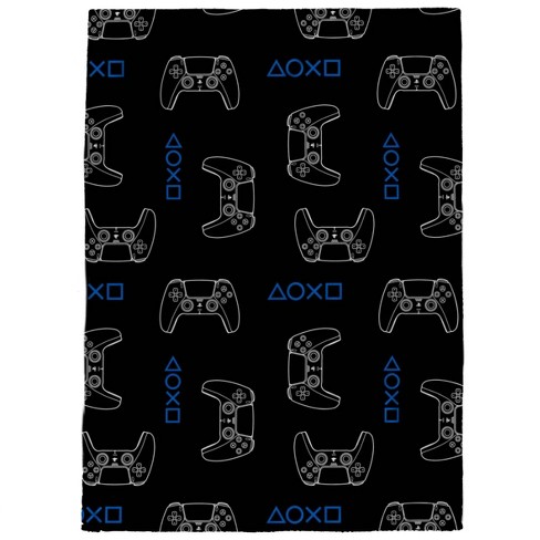 Playstation Controls 46"x60" Kids' Throw Blanket : Target