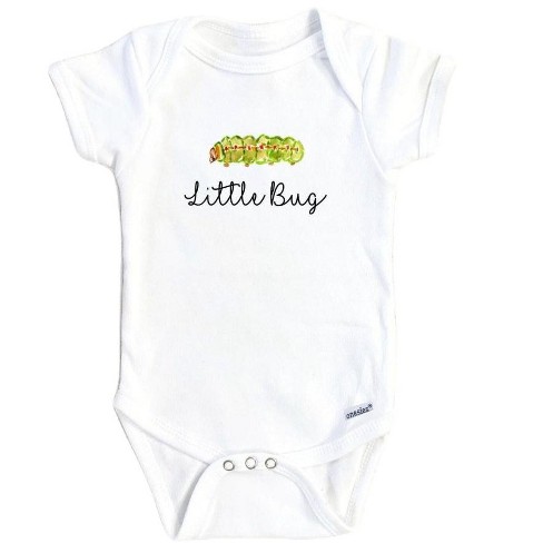 Little Bug Script Onesie® Baby Boy Girl Clothes Infant Bodysuit Funny ...