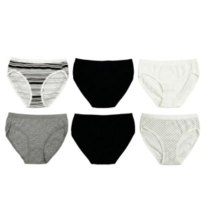 Just Intimates Panties for Women, Combed Cotton Tagless and Breathable ...