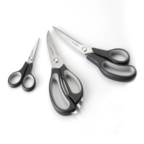 Berghoff Cooknco 3pc Kitchen Scissor Set, Black/grey : Target