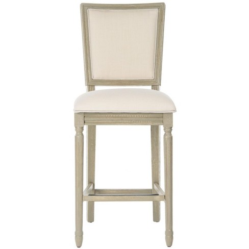 Buchanan Rectangle Bar Stool (set Of 2) - Light Beige - Safavieh : Target