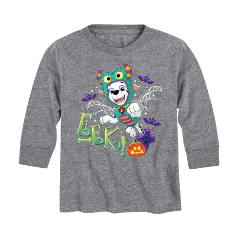 Paw Patrol Eek Long Sleeve Graphic T-shirt - Athletic Heather - 3t : Target