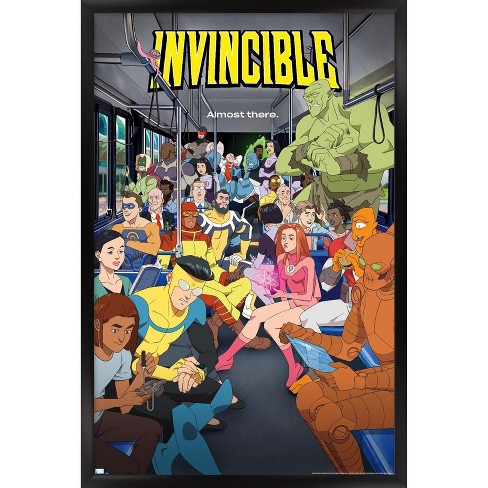Trends International Invincible: Season 2 - Bus One Sheet Framed Wall ...