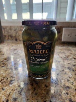 Maille Pickles Cornichons Original Small Gherkins - 13.5oz : Target