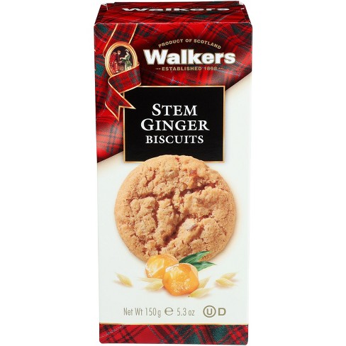 Walkers Cookie Stem Ginger - Pack Of 12 - 5.3 Oz : Target