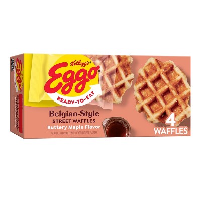 Eggo Maple Liege Grab & Go Frozen Waffle - 7.76oz/4ct : Target