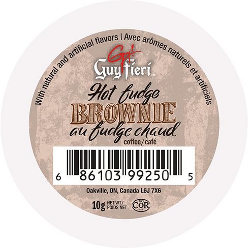 Guy Fieri Hot Fudge Brownie Flavored Coffee Pods : Target
