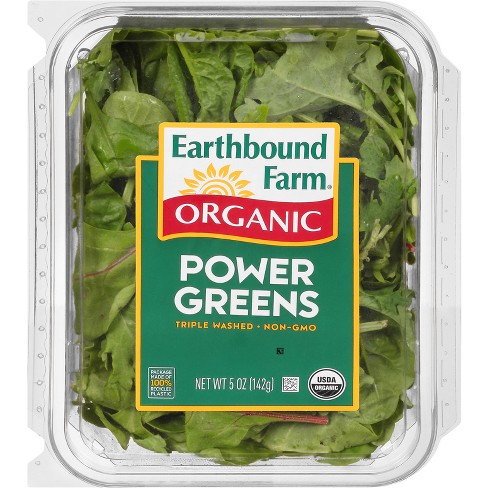 Earthbound Farm Organic Power Greens Salad Mix - 5oz : Target