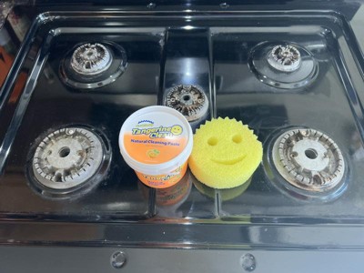 Scrub Daddy Tangerine Clean Natural Cleaning Paste - Fresh Orange Scent ...