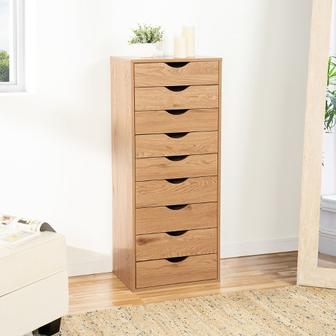 Home Imports Emporium 9-drawer Office File Storage Cabinet In Natural ...