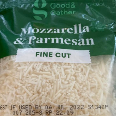 Finely Shredded Mozzarella & Parmesan Cheese - 8oz - Good & Gather ...