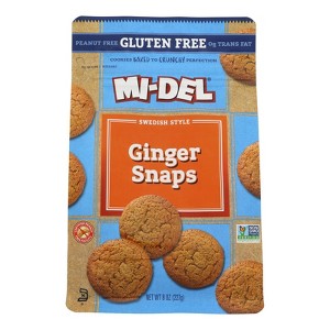 Midel Cookies, Ginger Snaps - Case of 8 - 8 oz : Target